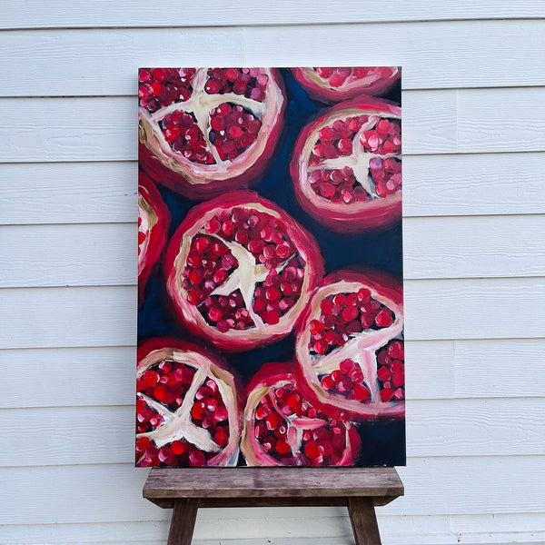pomegranates – Melissa Lyons Art