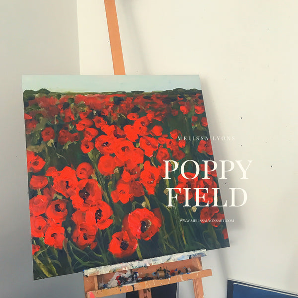 Poppy Field – Melissa Lyons Art